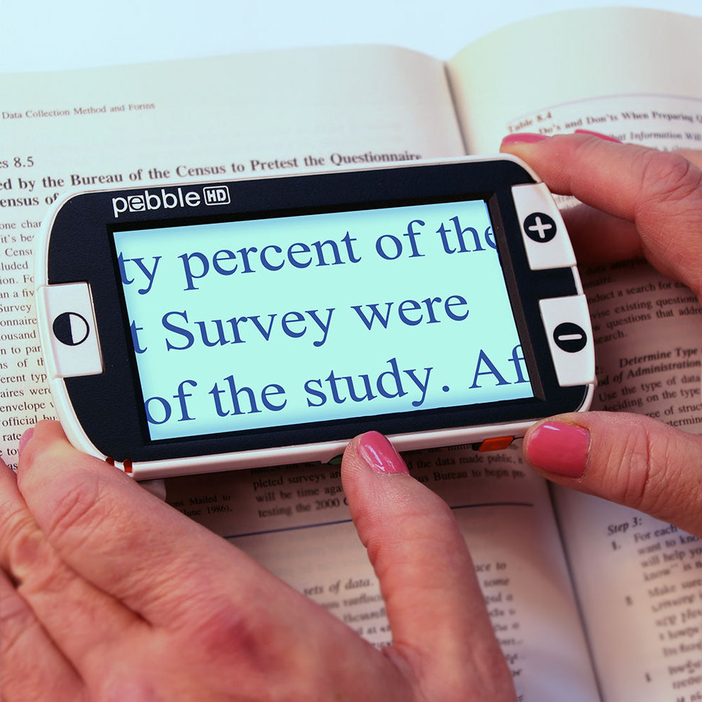 Pebble HD Handheld Video Magnifier – Vispero Store