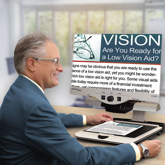 Merlin HD ultra Desktop Video Magnifier – Vispero Store